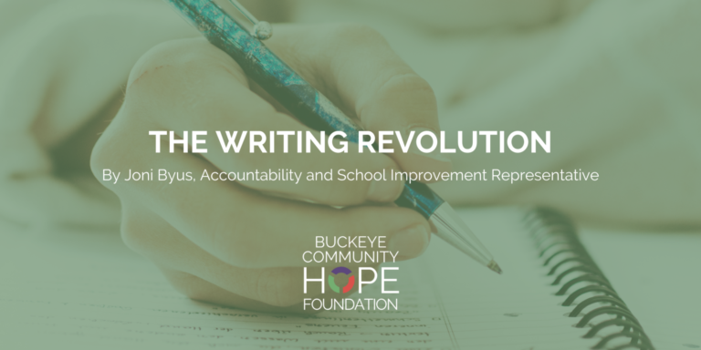 The Writing Revolution - Buckeye Community Hope Foundation